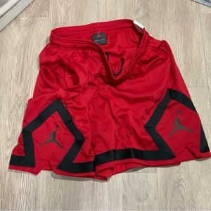 Jordan | Shorts | Nike Air Jordan Heritage Diamond Shorts Gym Red Black ...